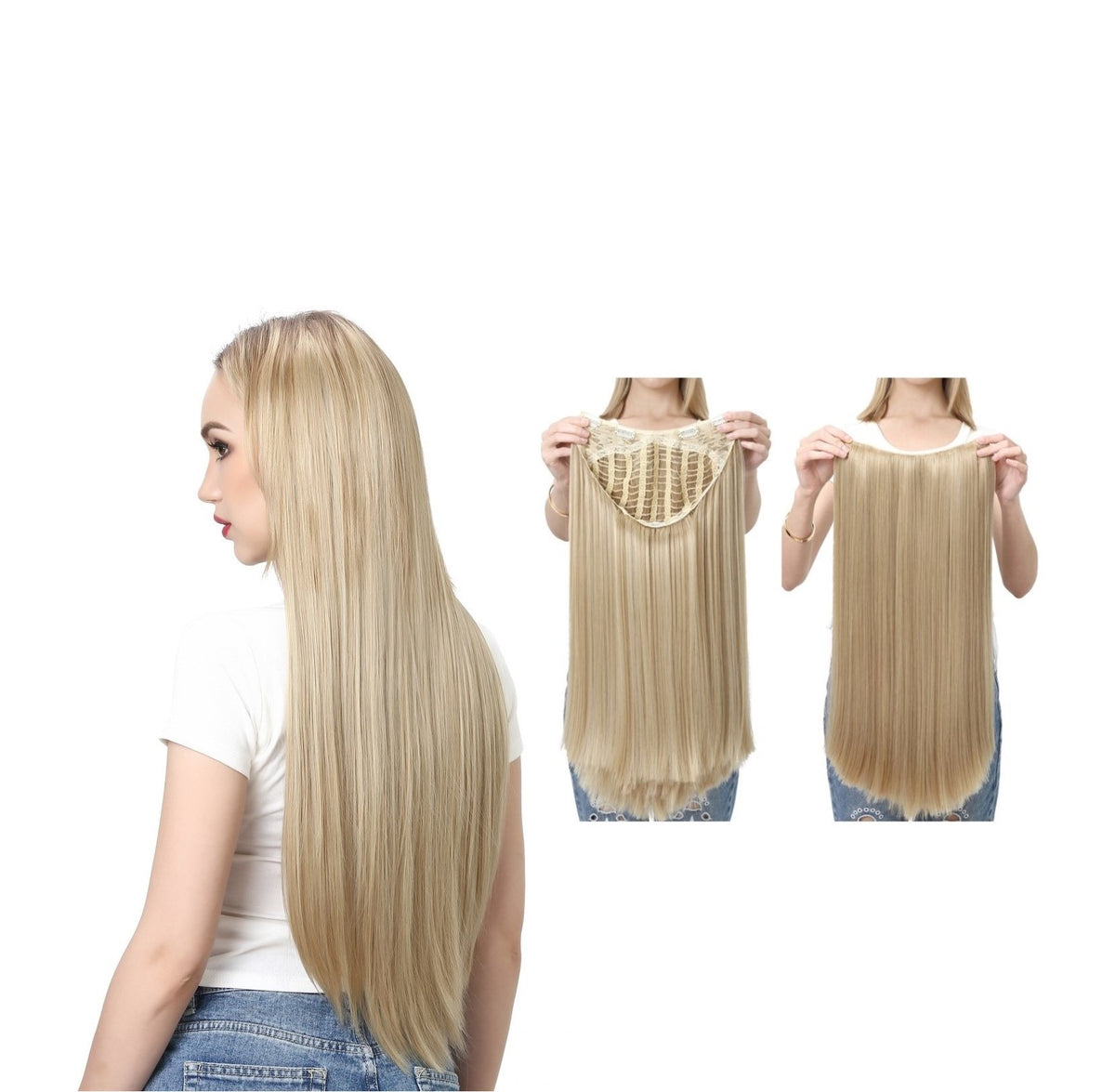 Περούκα U-PART 100% Φυσική Τρίχα Κερατίνης – e-fashionbeauty.gr